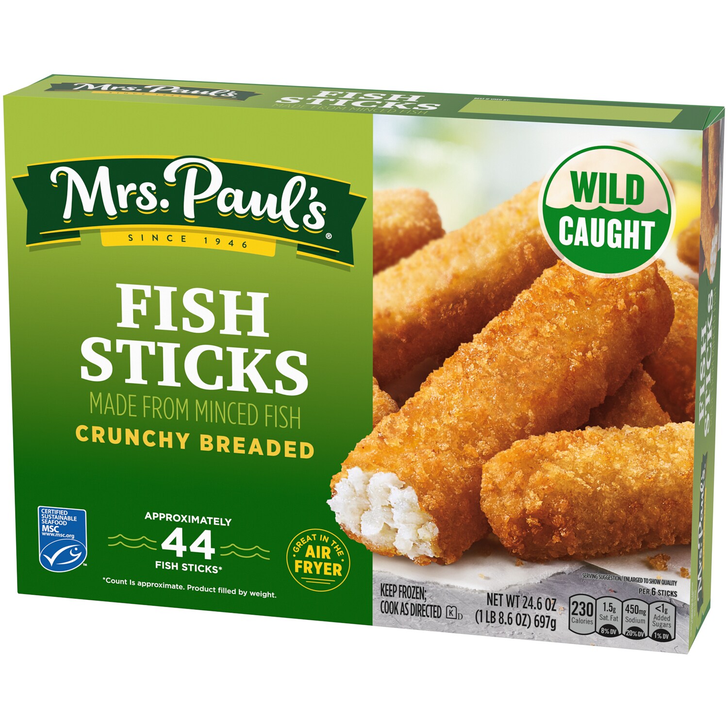 Order Mrs. Paul's Breaded Fish Sticks | Fast Delivery