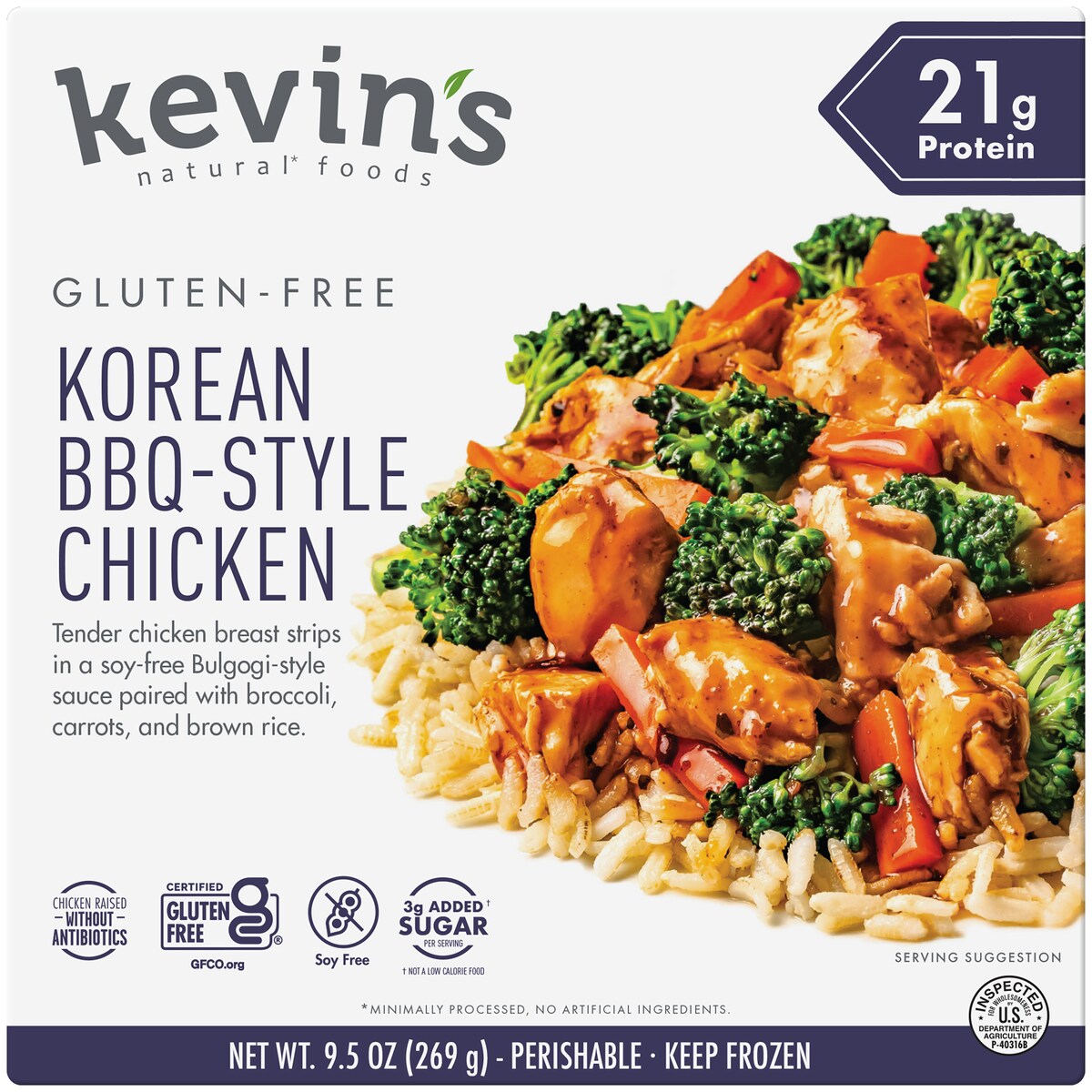 Order Kevin's Korean BBQ-Style Chicken, Frozen | Fast Delivery