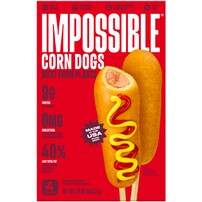 Impossible Corn Dogs Meat from Plants, Fully Cooked, Frozen