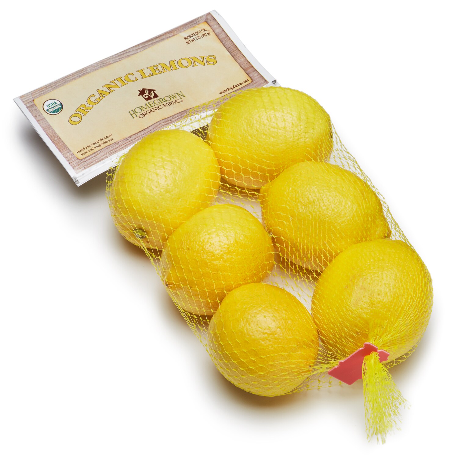 Organic Lemons 2lb Bag | FreshDirect