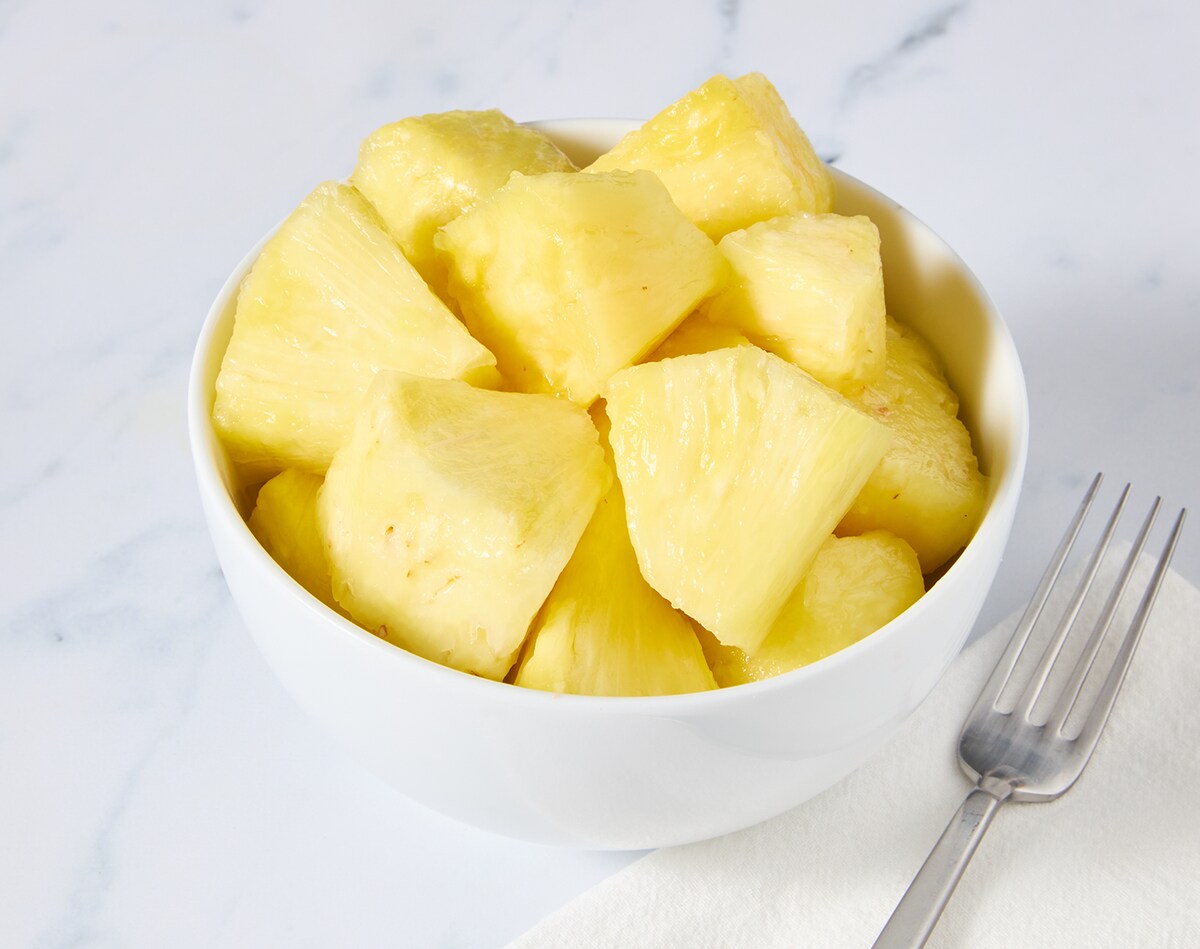 Fresh Pineapple Chunks 8oz | FreshDirect