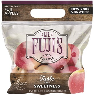 Organic Fuji Apples 3lb Bag | FreshDirect
