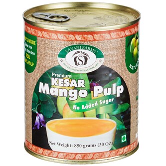 kesar mango pulp deep