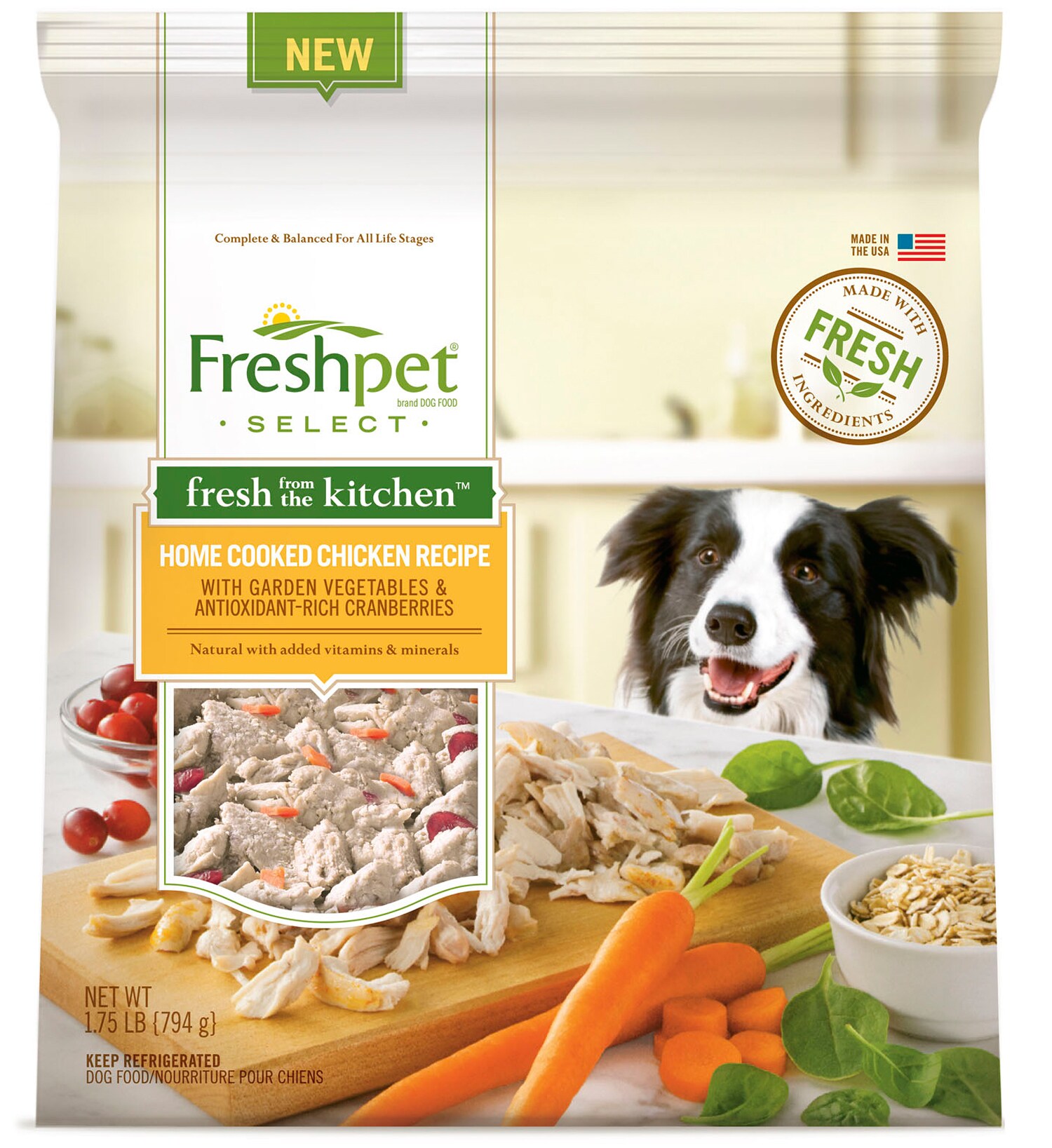 Order Freshpet Select Fresh From The Kitchen Refrigerated Meals For Dogs, Home Cooked Chicken ...