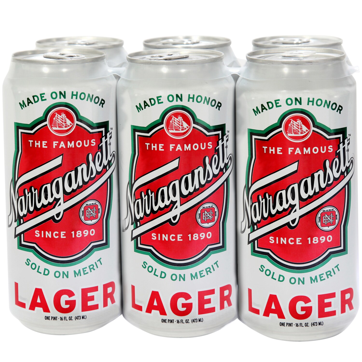Narragansett Lager, Cans 6ct | FreshDirect
