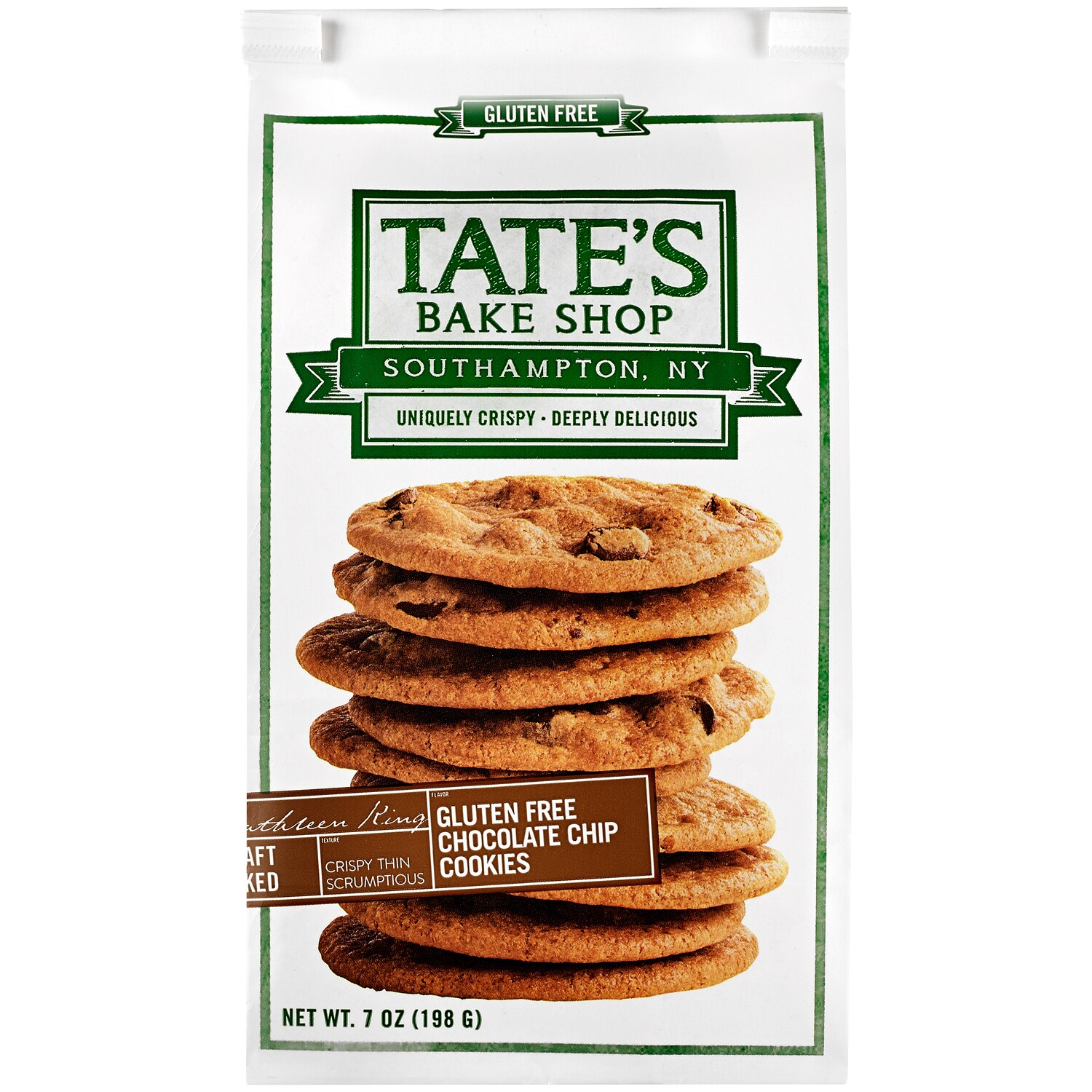 Order Tate's Bake Shop Gluten Free Cookies, Chocolate Chip | Fast Delivery