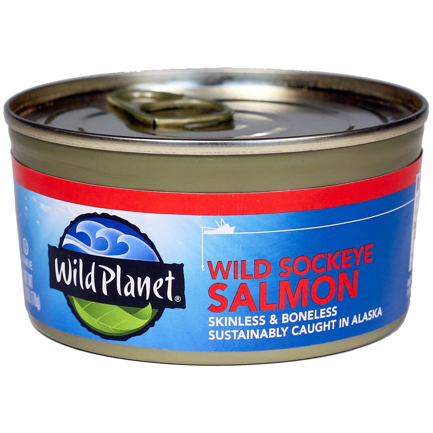 Order Wild Planet Boneless Skinless Wild Alaska Sockeye Salmon | Fast ...