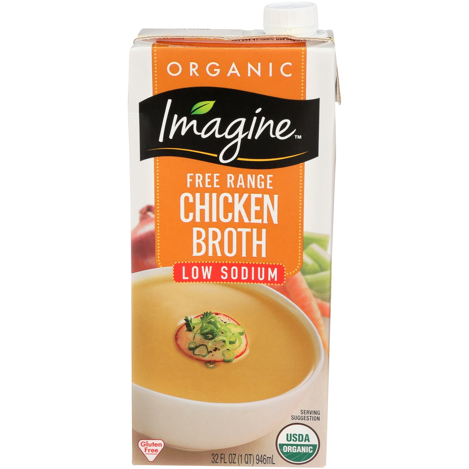 Order Imagine Organic Low Sodium Chicken Broth | Fast Delivery