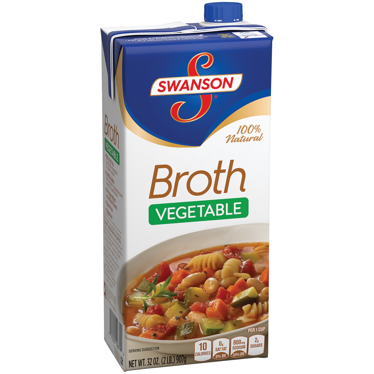 Order Swanson 100% Natural Vegetable Broth | Fast Delivery