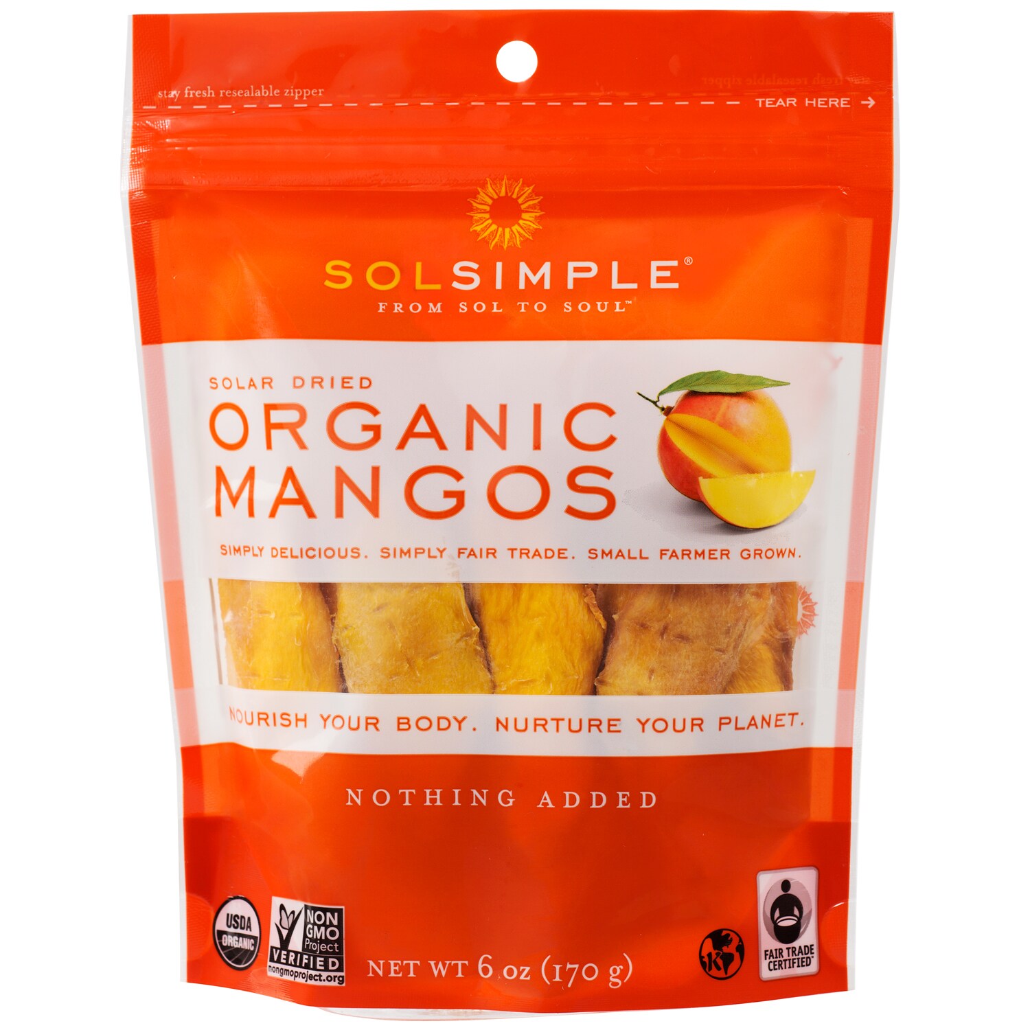 Order Sol Simple Solar Dried Organic Mangos | Fast Delivery
