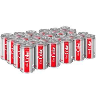 Diet Coke Cola, Cans 24ct, 12fl oz ea | FreshDirect