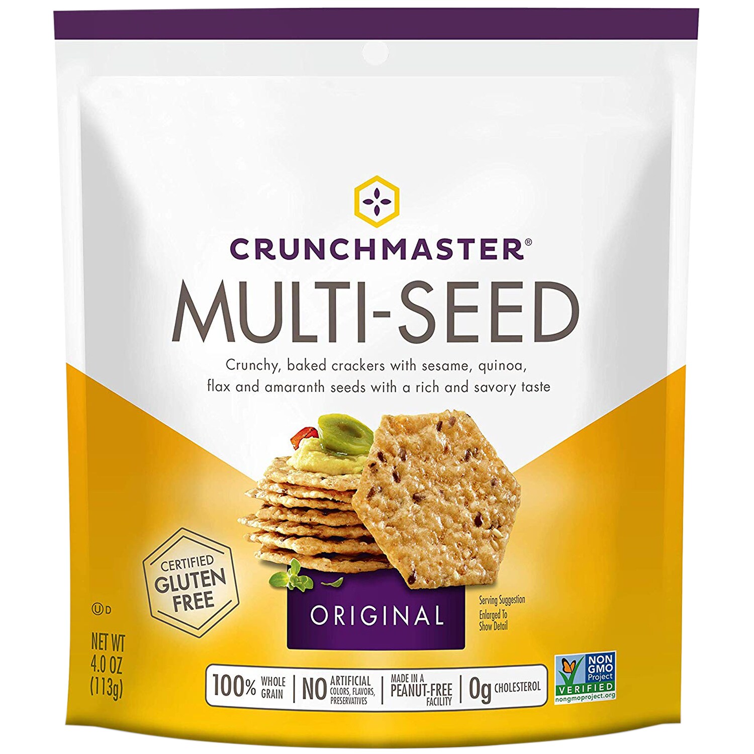 Order Crunchmaster Gluten-Free Multi-Seed Crackers, Original | Fast ...