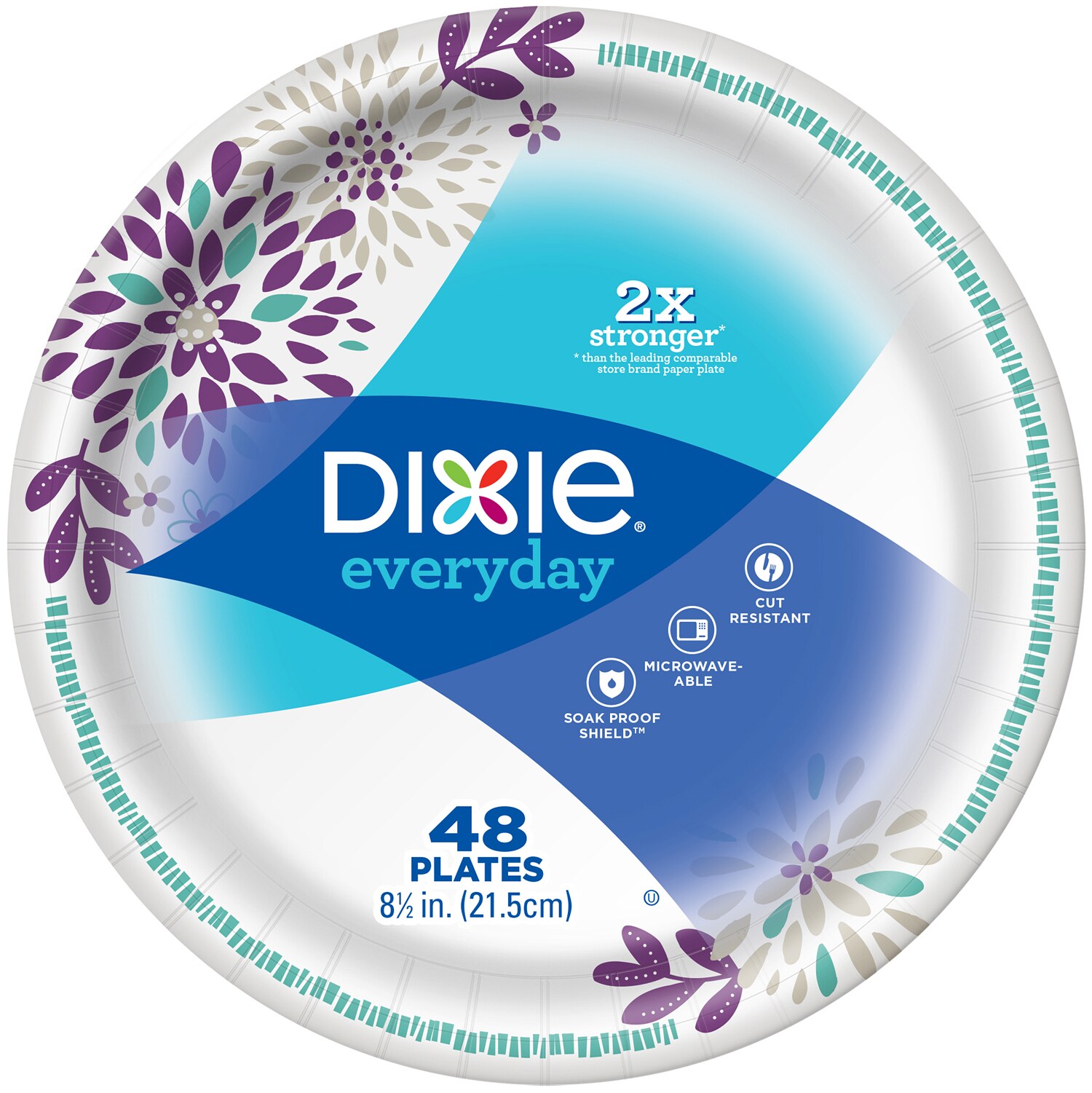 Dixie Everyday Paper Plates 48ct | FreshDirect
