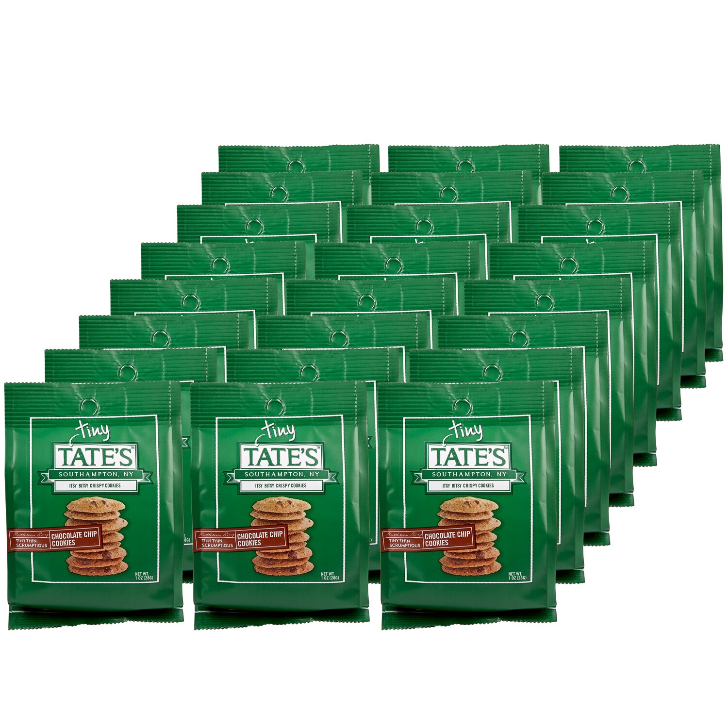 Order Tate's Bake Shop Tiny Tate's Cookies, Chocolate Chip | Fast Delivery