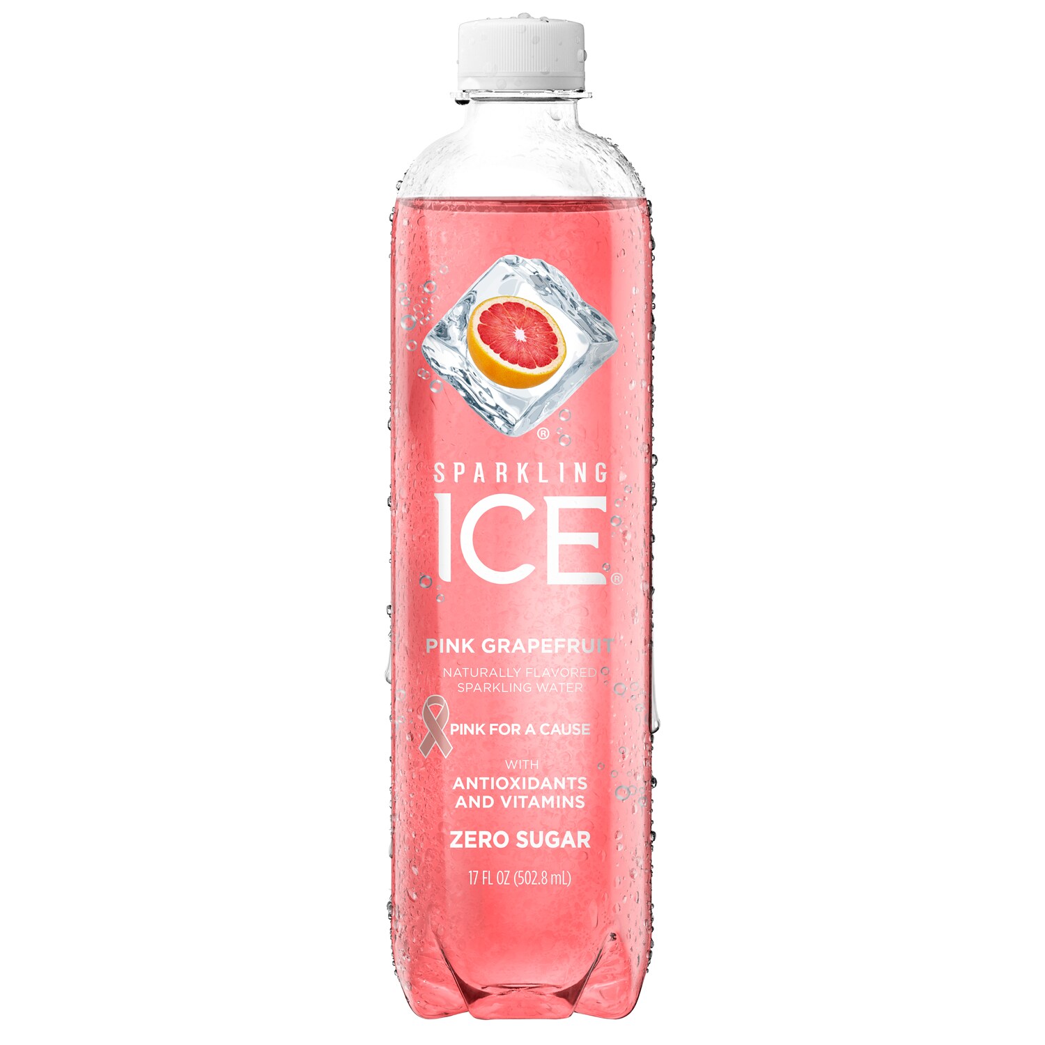 Order Sparkling Ice Sparkling Water, Pink Grapefruit, Plastic Bottle | Fast Delivery