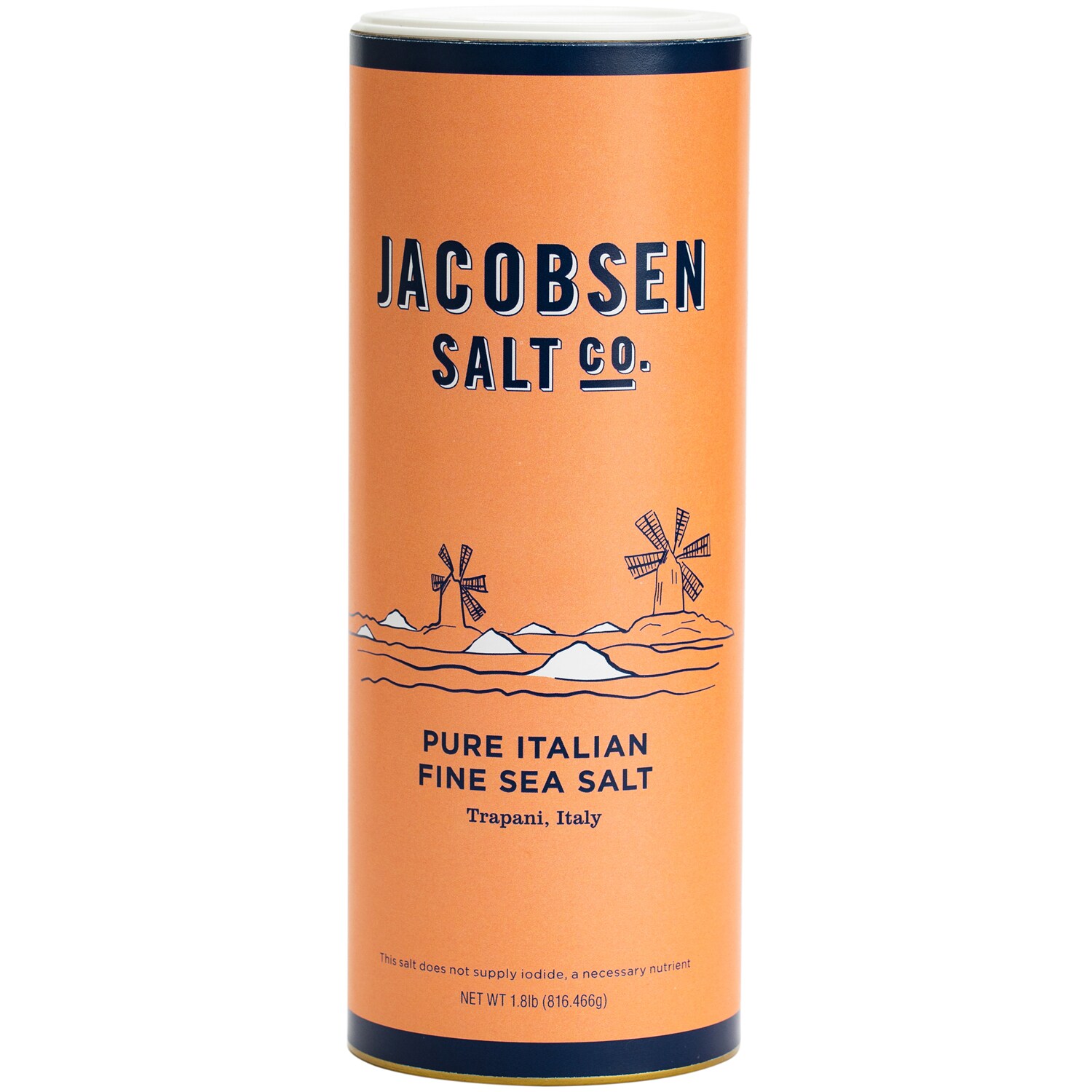 Order Jacobsen Salt Co. Pure Italian Fine Sea Salt | Fast Delivery
