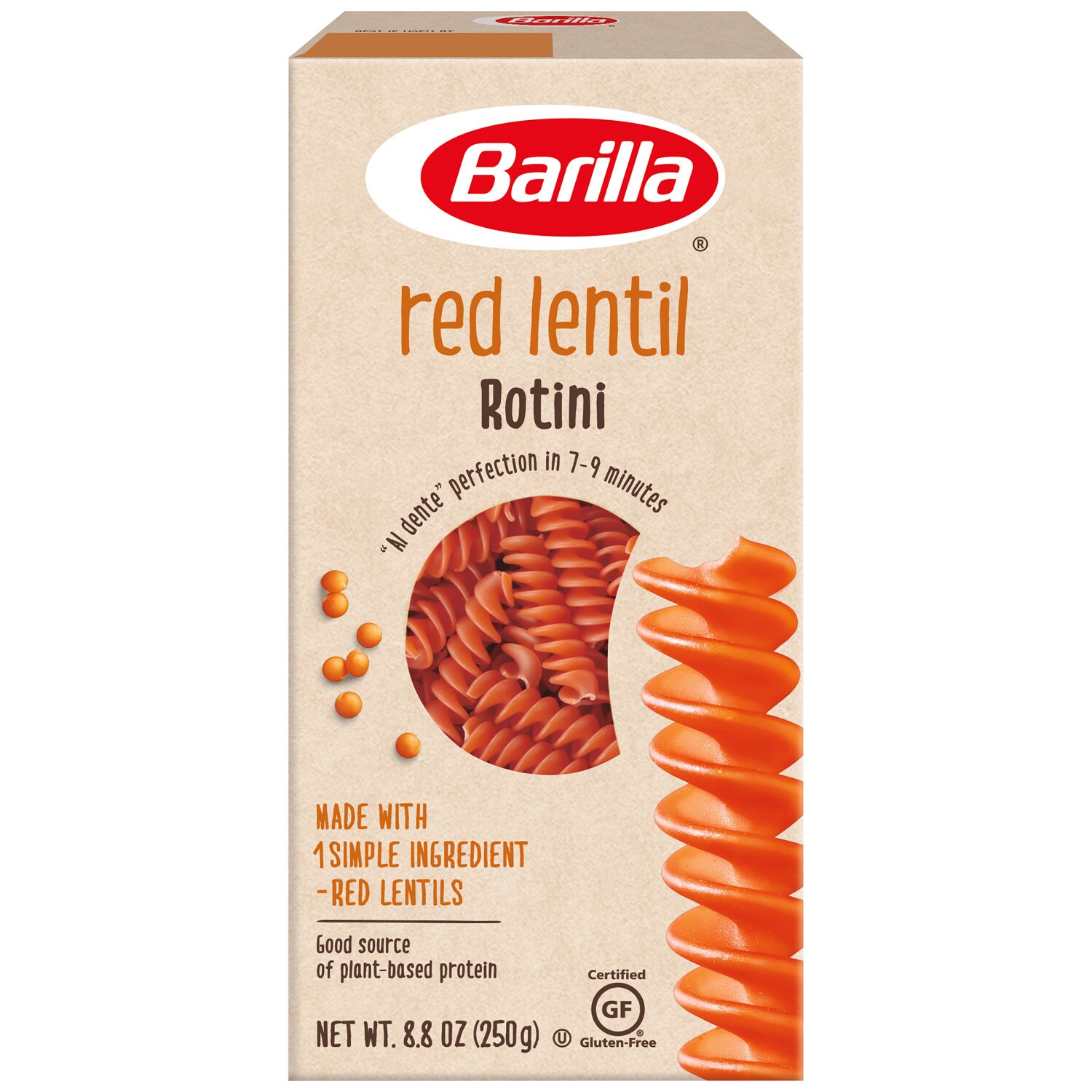 Barilla Red Lentil Rotini | FreshDirect