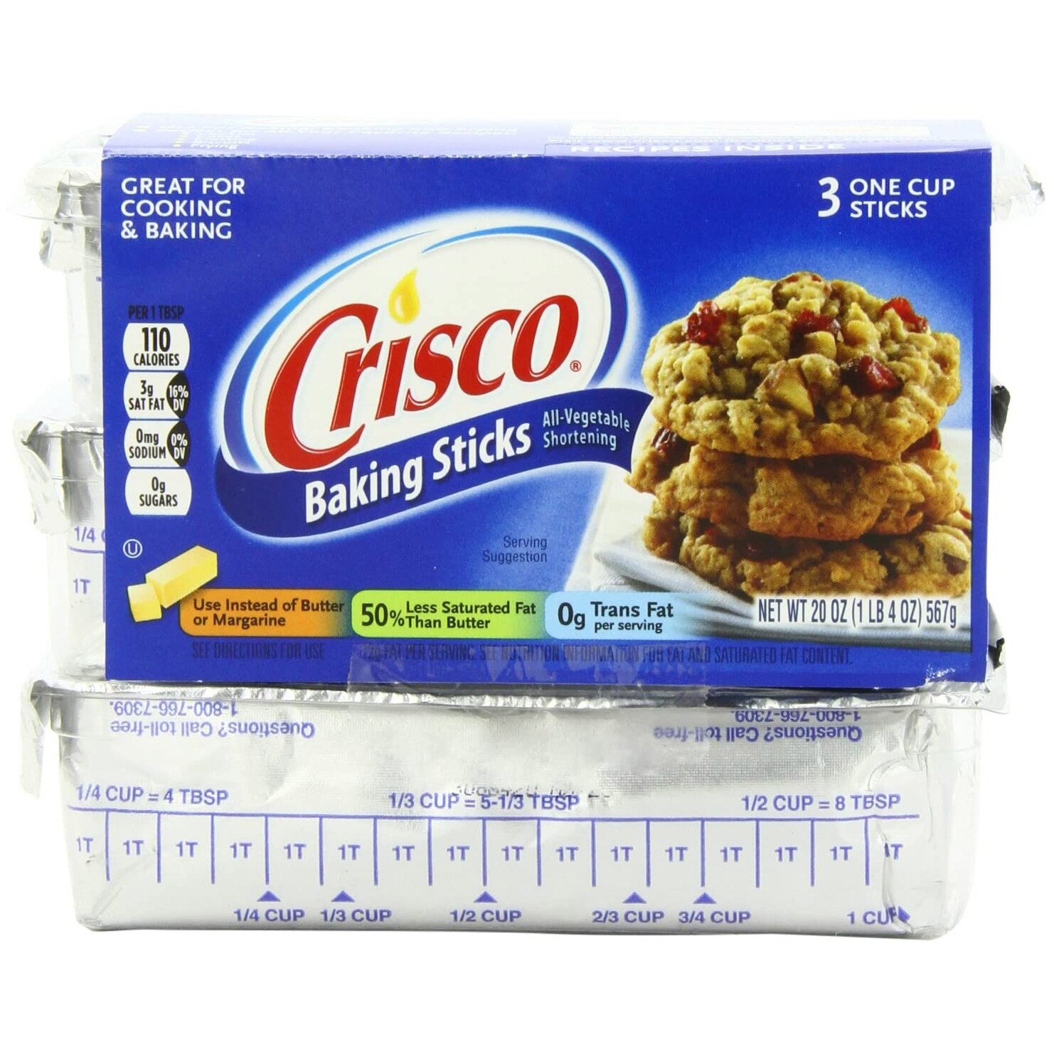 Crisco Baking Sticks | FreshDirect