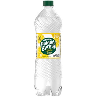 Order Poland Spring Sparkling Natural Spring Water, Lively Lemon ...