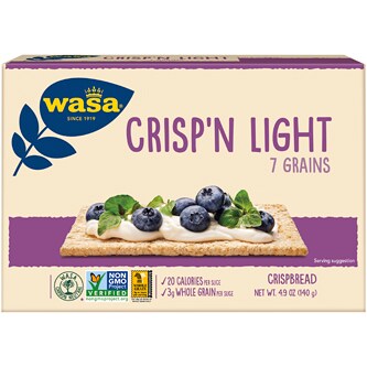 Order Wasa Crispbread, Light Rye | Fast Delivery