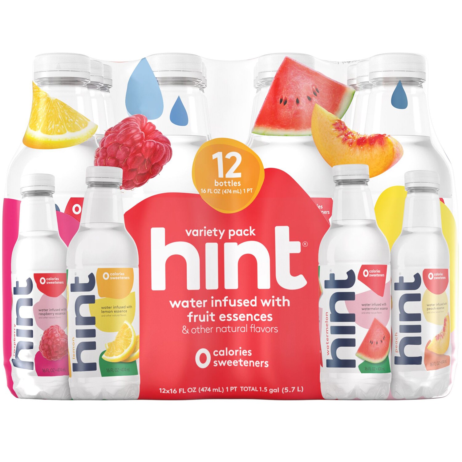 Hint Water Variety Pack, 12ct | FreshDirect