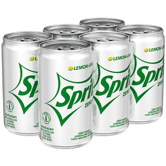 Order Sprite Zero Lemon-Lime Soda Fridge Pack, Cans | Fast Delivery