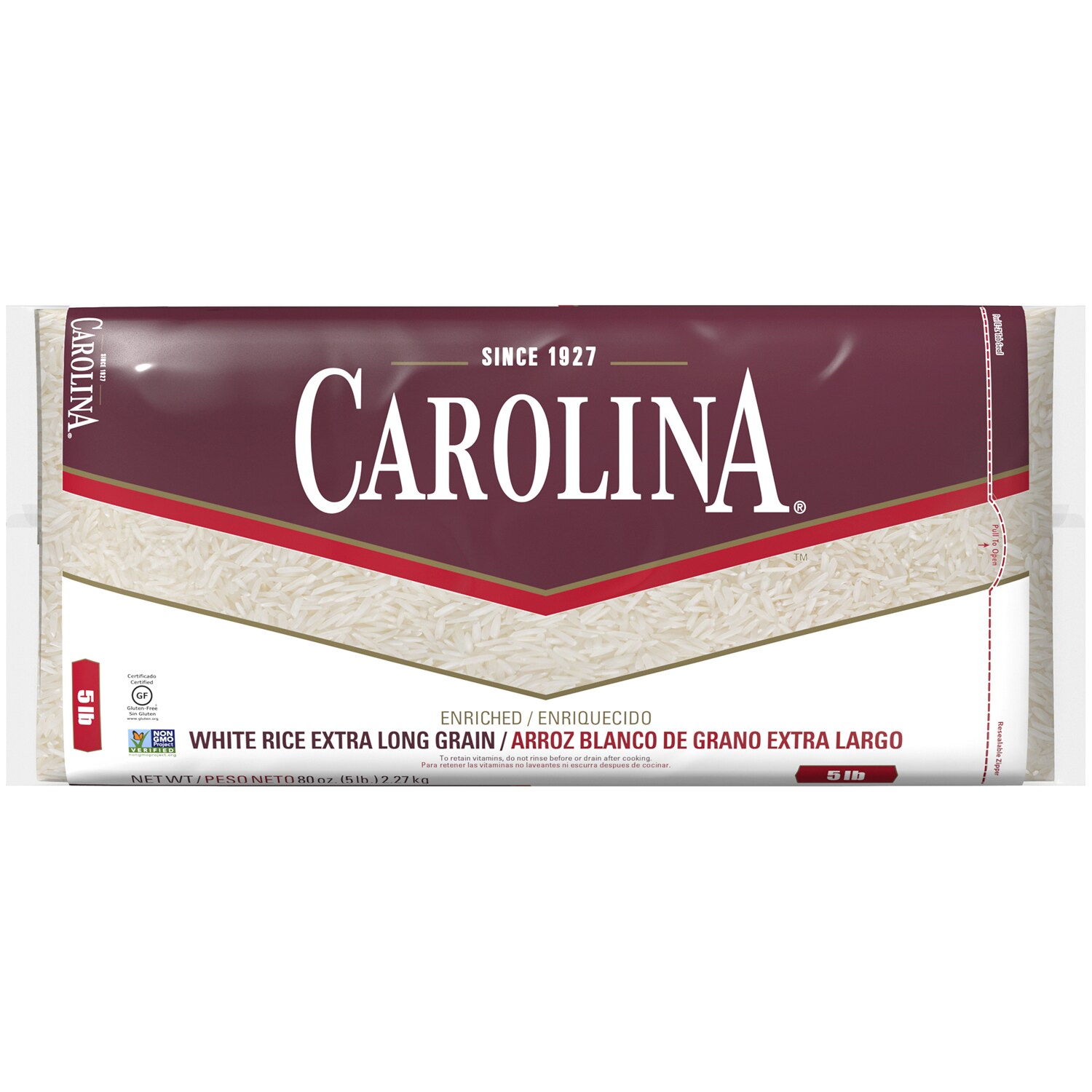 Carolina Extra Long Grain White Rice 5lb | FreshDirect