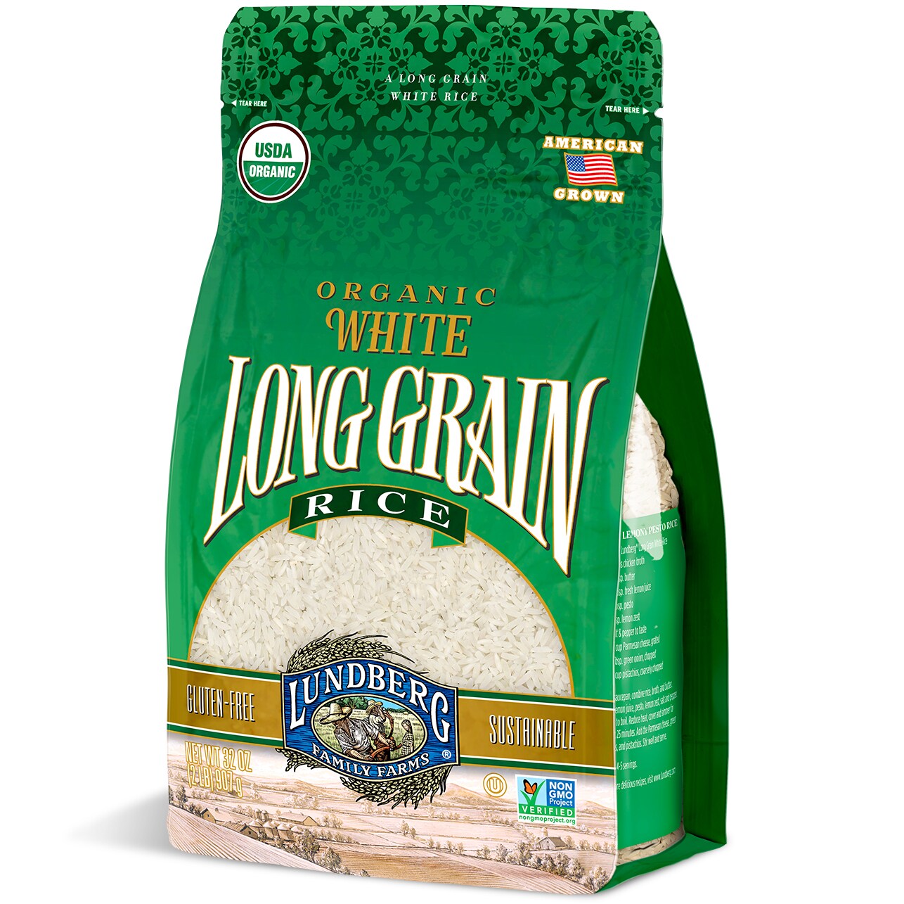 Lundberg Organic White Long Grain Rice | FreshDirect