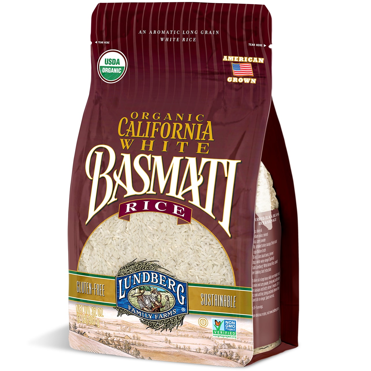Lundberg Organic California White Basmati Rice | FreshDirect