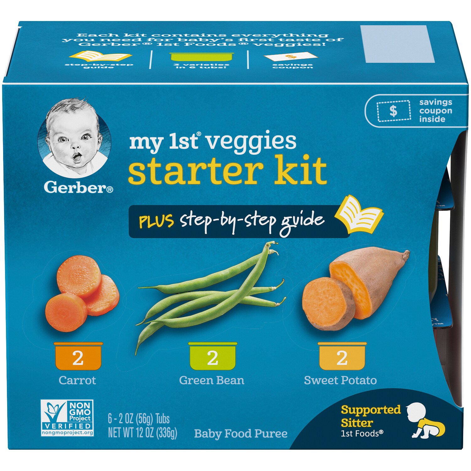 Gerber My 1st Veggies Starter Kit | FreshDirect