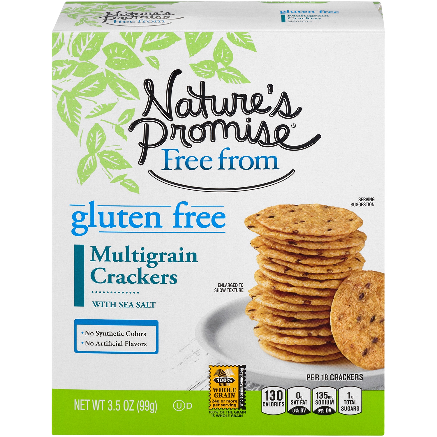 Nature's Promise Gluten Free Multigrain Crackers | FreshDirect