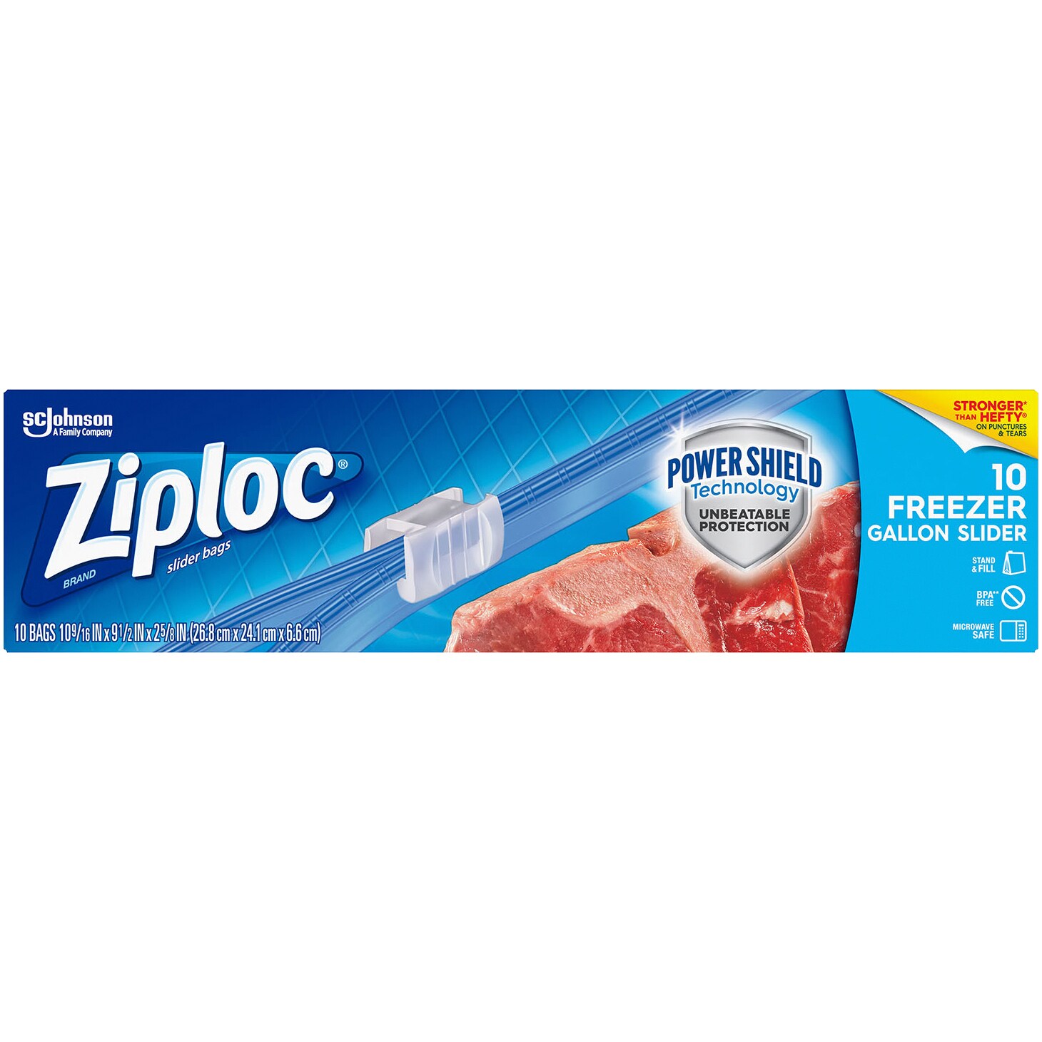 Order Ziploc Slider Gallon Freezer Bags | Fast Delivery