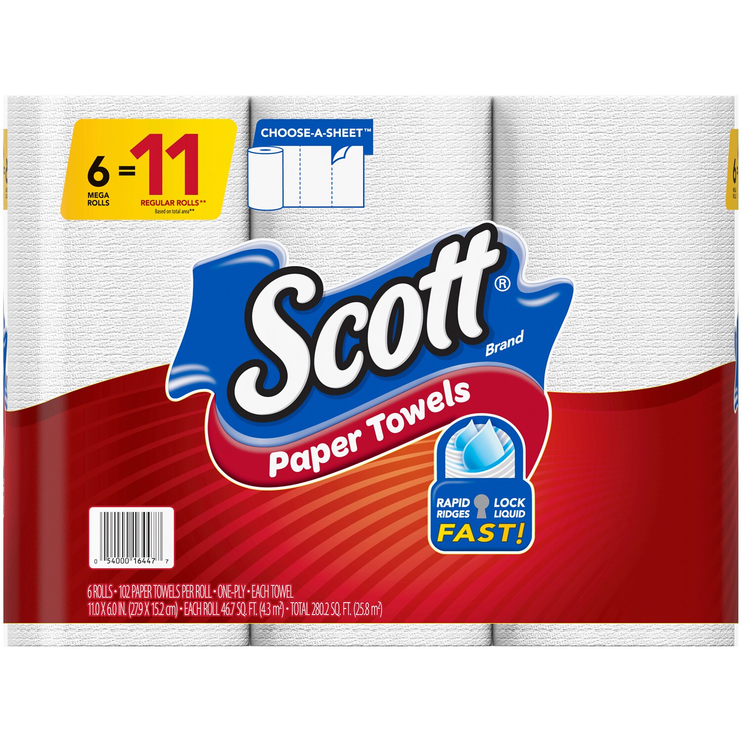 Scott Paper Towels, Mega Rolls | FreshDirect