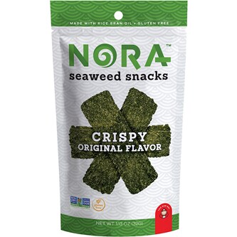 Nora Seaweed Snacks, Crispy Original Flavor