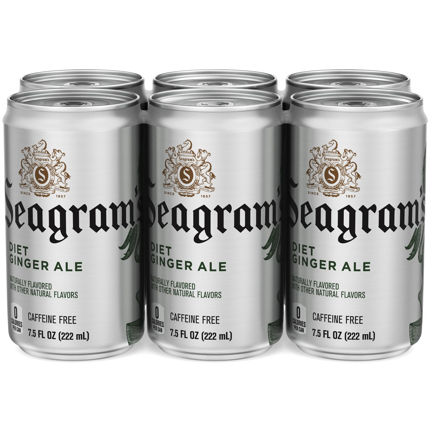 Seagram's Diet Ginger Ale, 6ct | FreshDirect