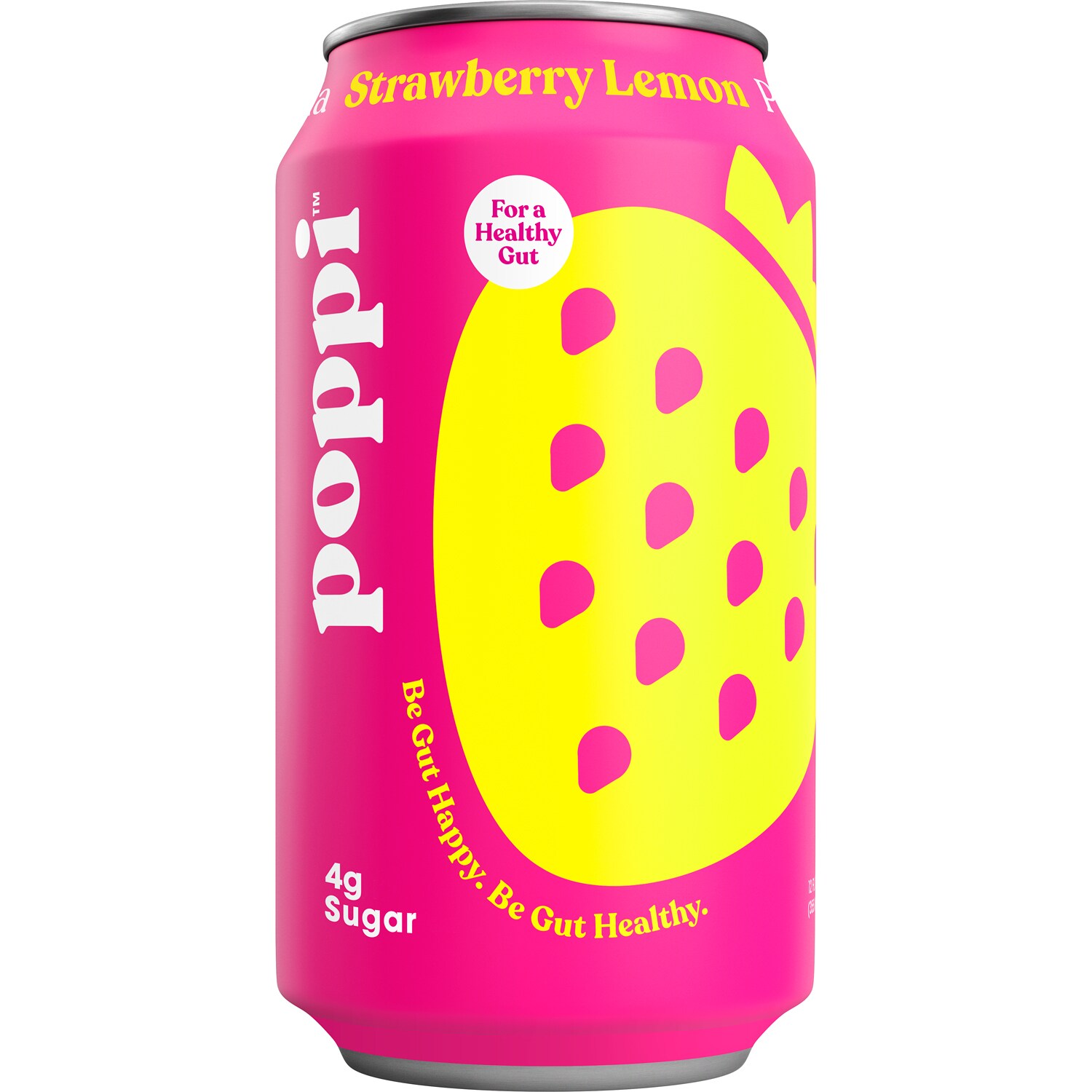 Poppi Prebiotic Soda, Strawberry Lemon | FreshDirect