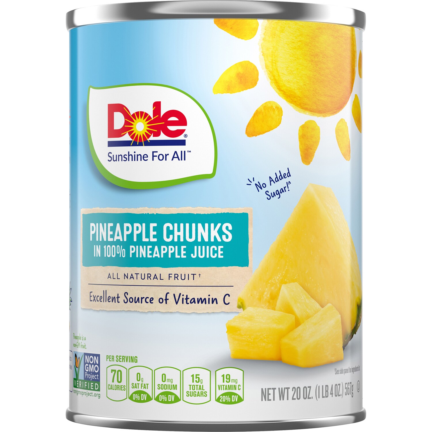 Order Dole Pineapple Chunks in Juice | Fast Delivery