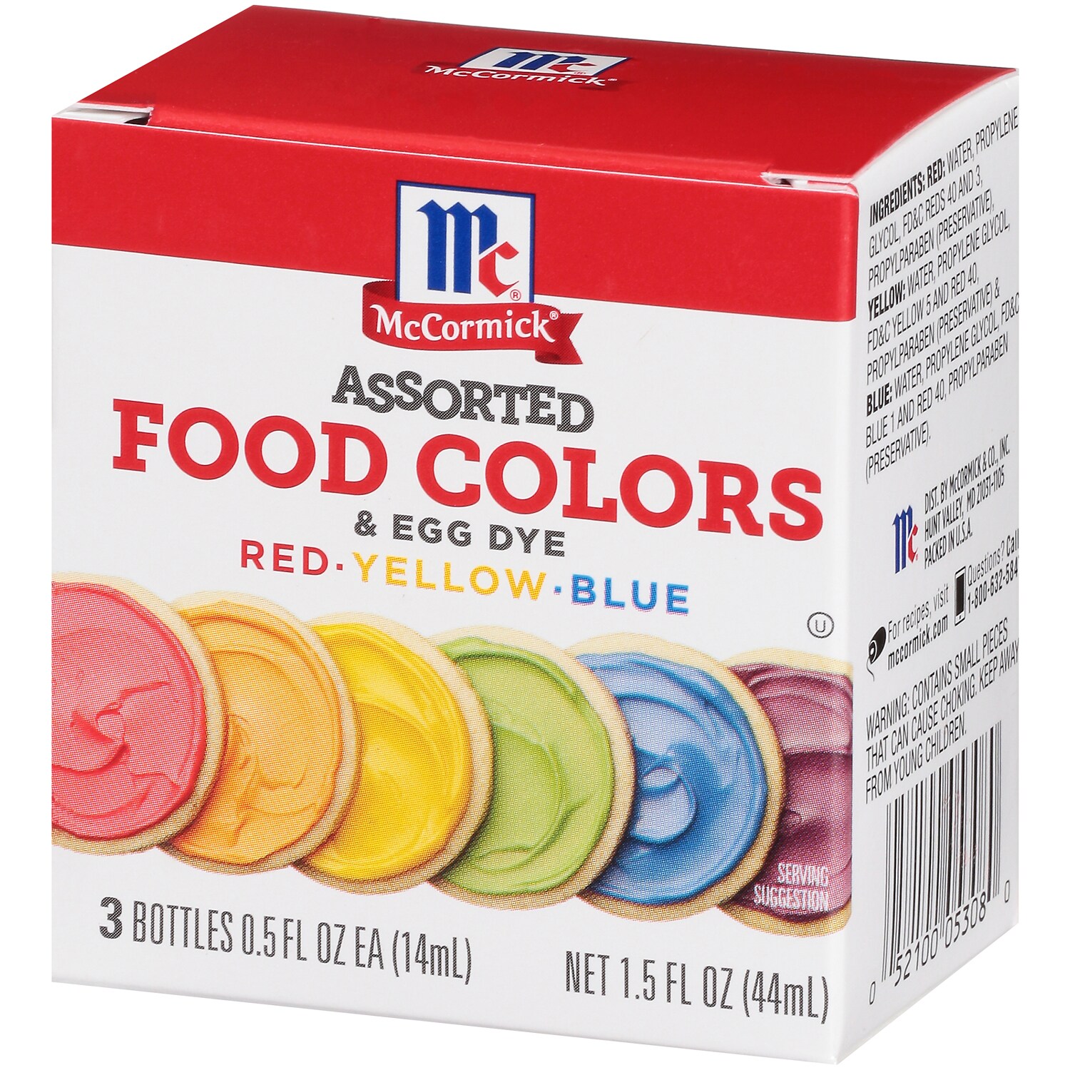 Order McCormick Assorted Food Color | Fast Delivery