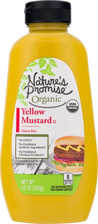 Nature's Promise Organic Spicy Brown Mustard 12oz | FreshDirect