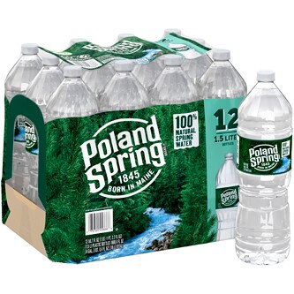 Order Poland Spring 100% Natural Spring Water, Sport Cap Plastic ...