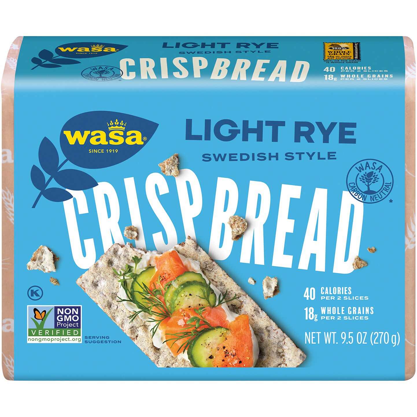 Order Wasa Crispbread, Light Rye | Fast Delivery