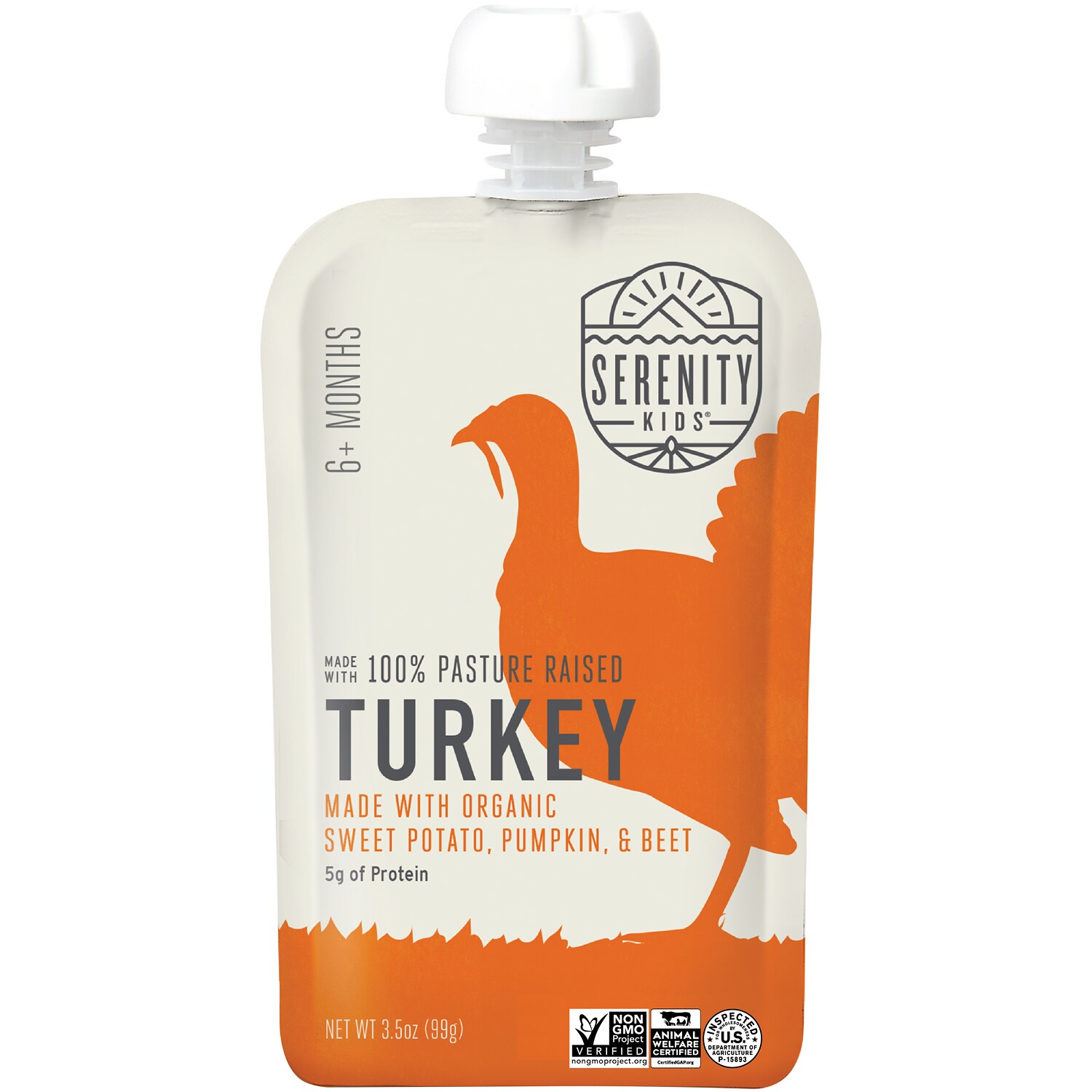 Serenity Kids Baby Food, Pasture Raised Turkey | FreshDirect
