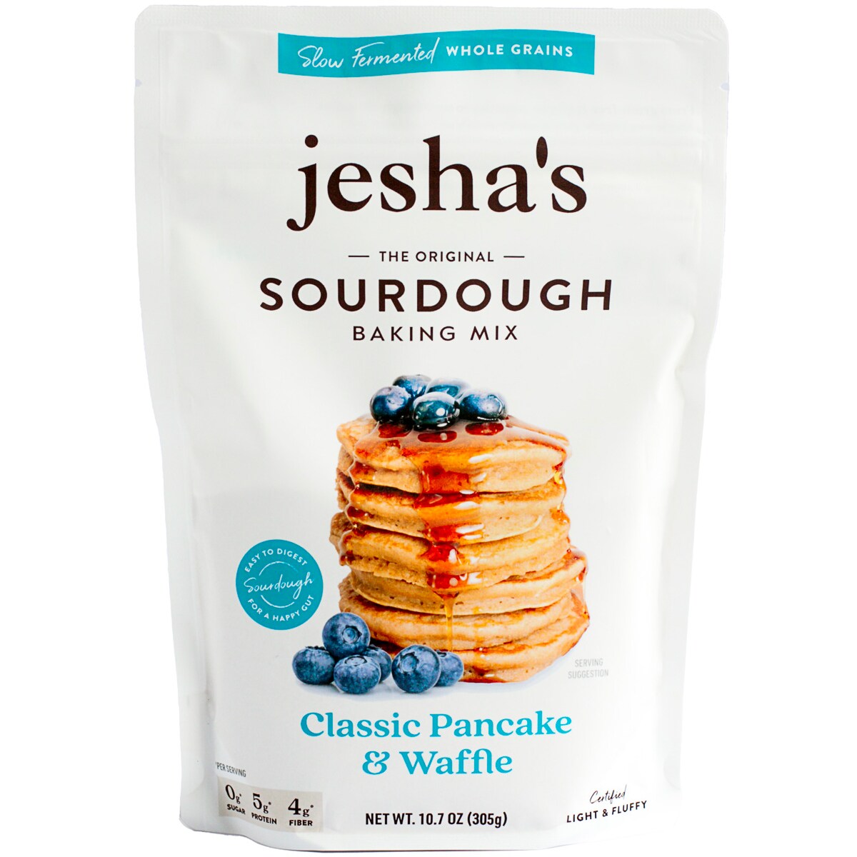 Jesha's Sourdough Baking Mix, Classic Pancake & Waffle | FreshDirect