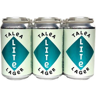 Talea Beer Co. Lite Lager, Cans