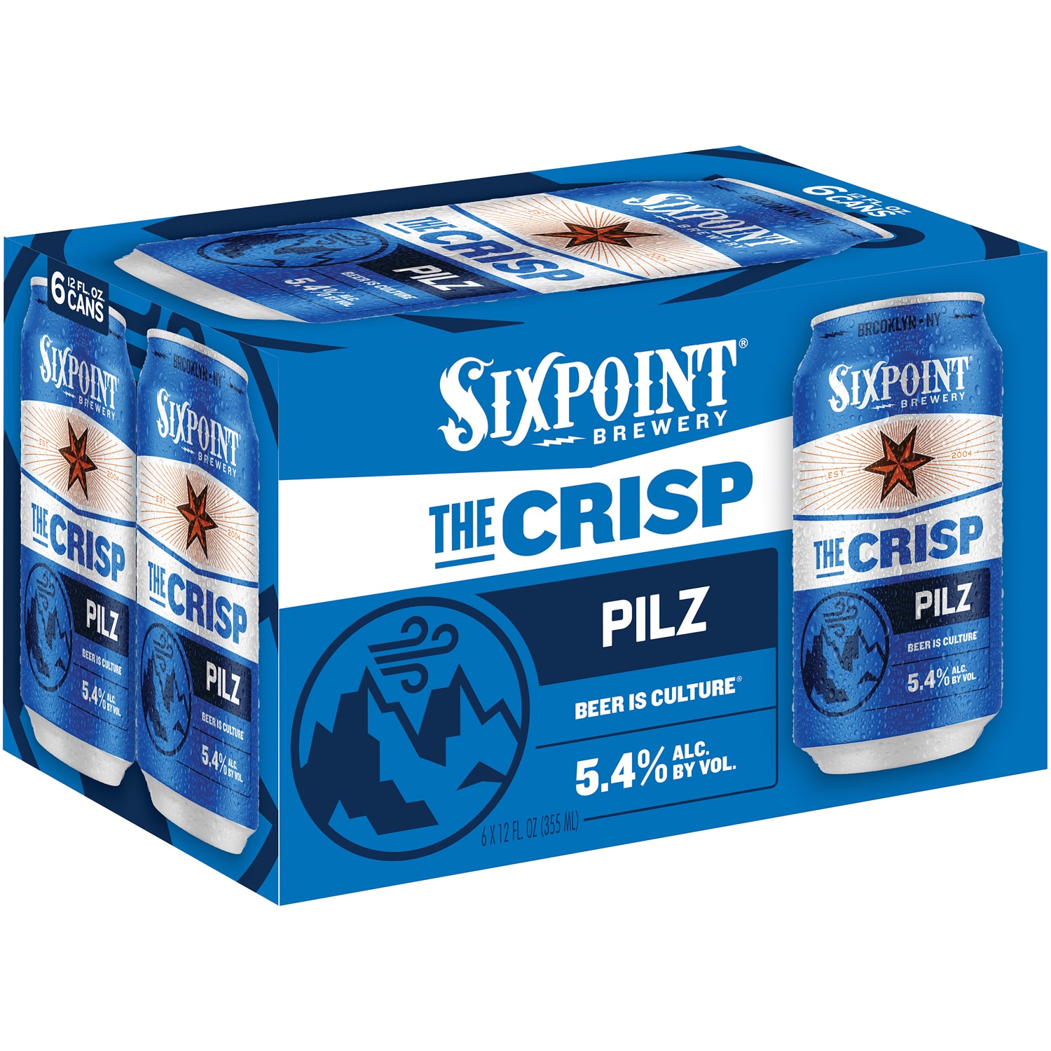 Sixpoint Brewery The Crisp Pilz, Cans 6ct | FreshDirect