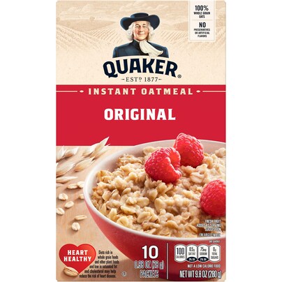 Order Quaker Instant Oatmeal, Original | Fast Delivery