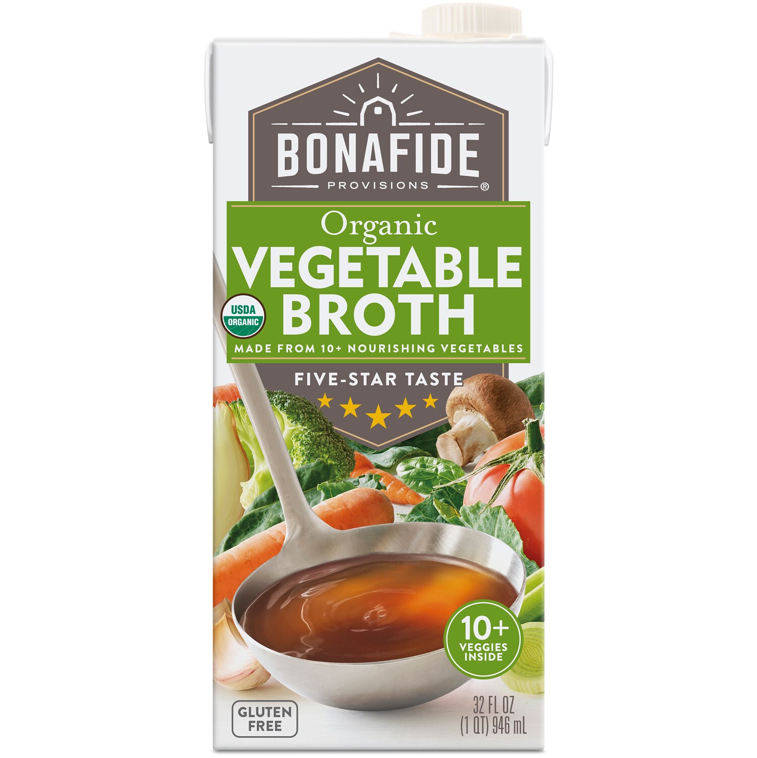Bonafide Provisions Organic Vegetable Broth | FreshDirect