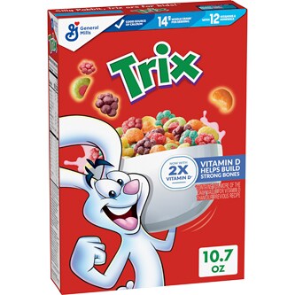 trix cereal box