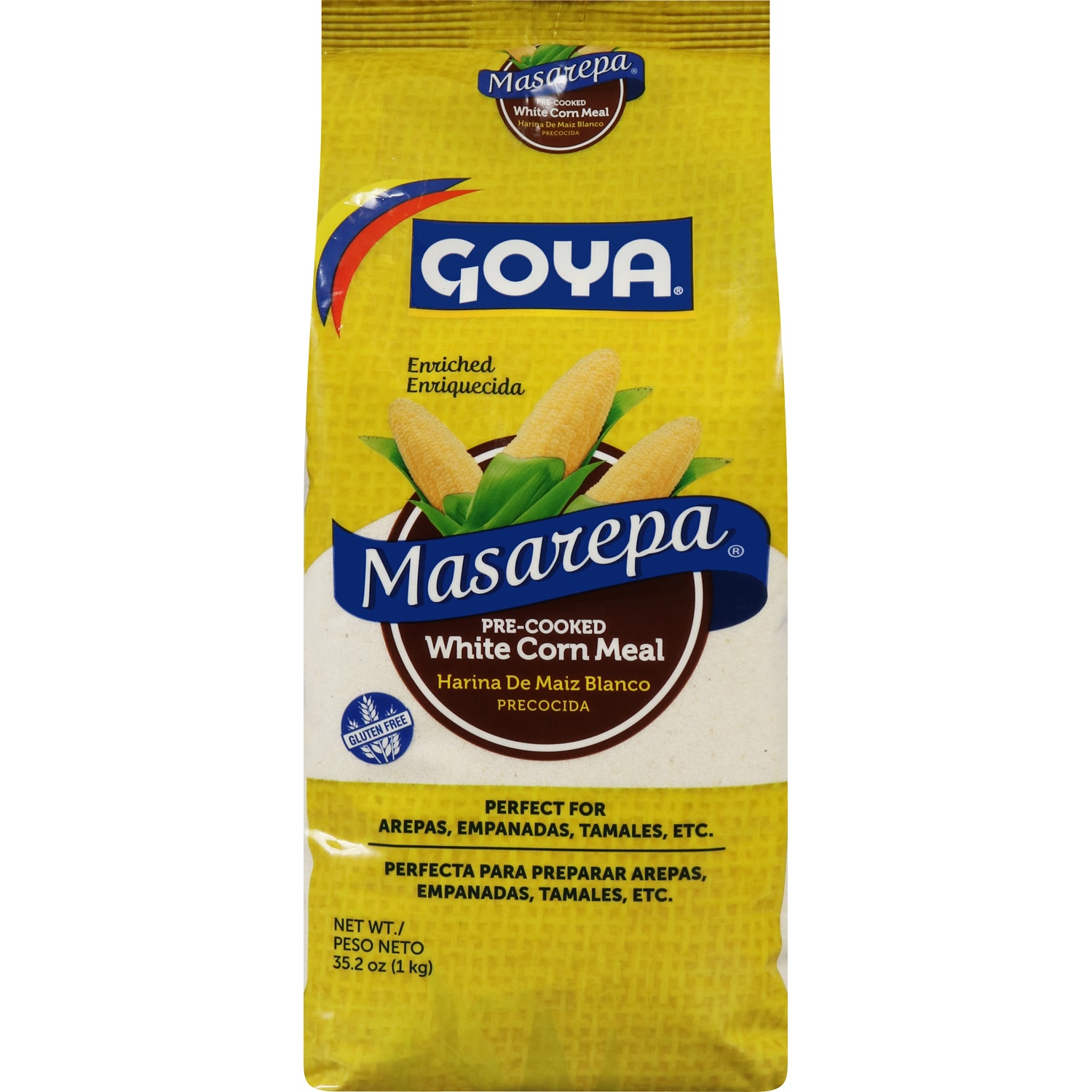 Goya Masarepa Pre-Cooked White Corn Meal | FreshDirect