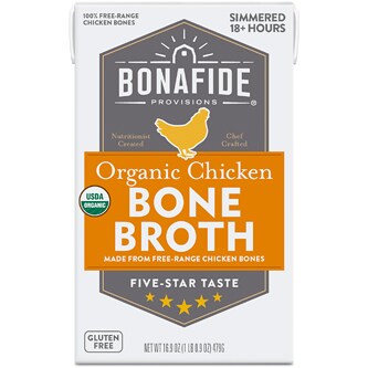 Order Bonafide Provisions Organic Bone Broth, Chicken, Frozen | Fast ...
